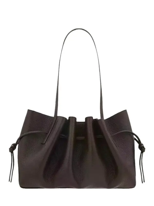 Yuzefi Scallop Shoulder Bag - Brown