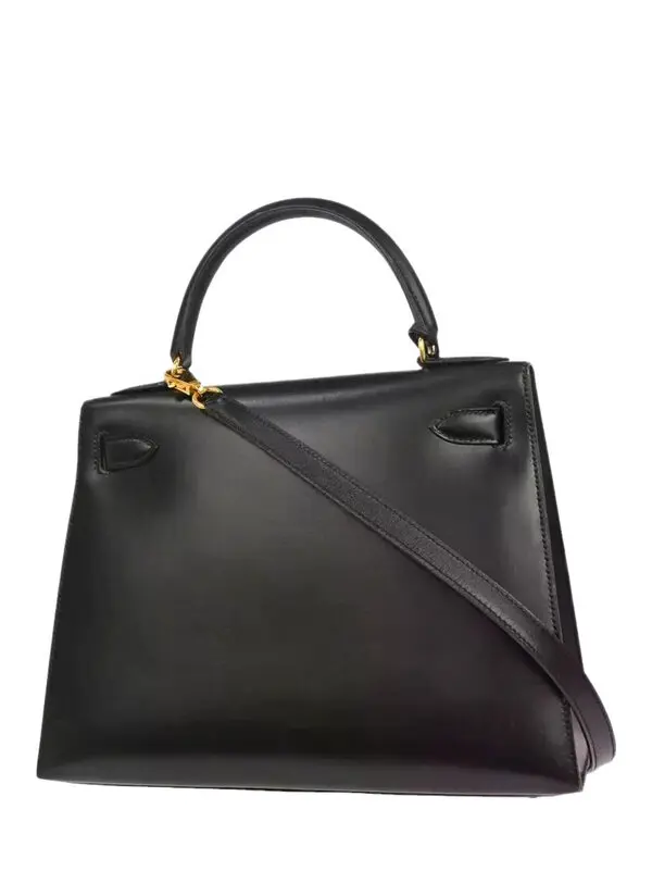 Hermès 1996 Kelly 28 Sellier Tote Bag - Black