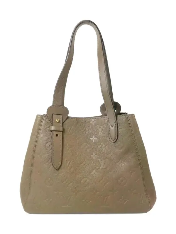 LOUIS VUITTON Monogram Empreinte Shoulder Bag - Grey
