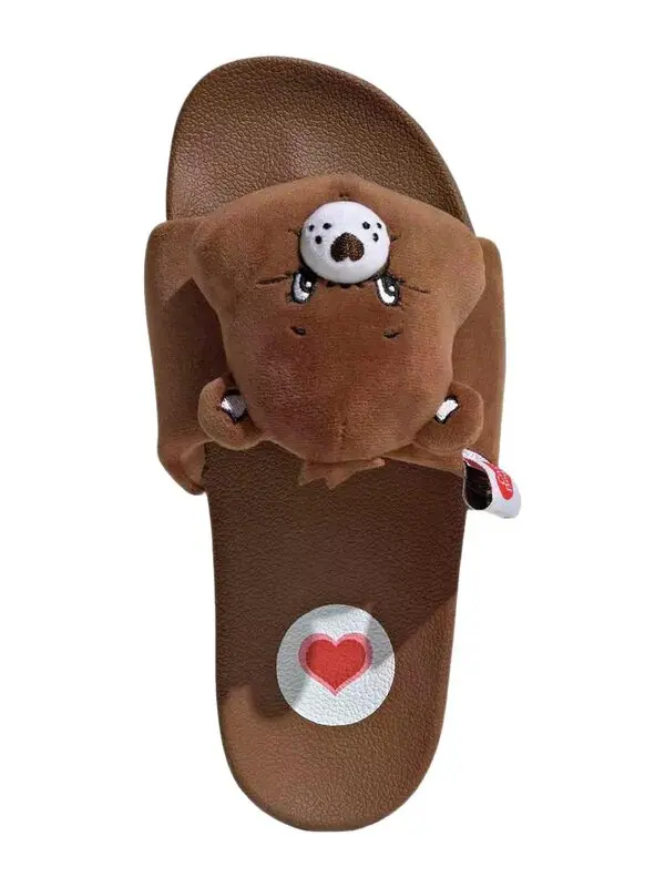 Adidas X Care Bears Adilette Tenderheart Bear Sandals - Brown