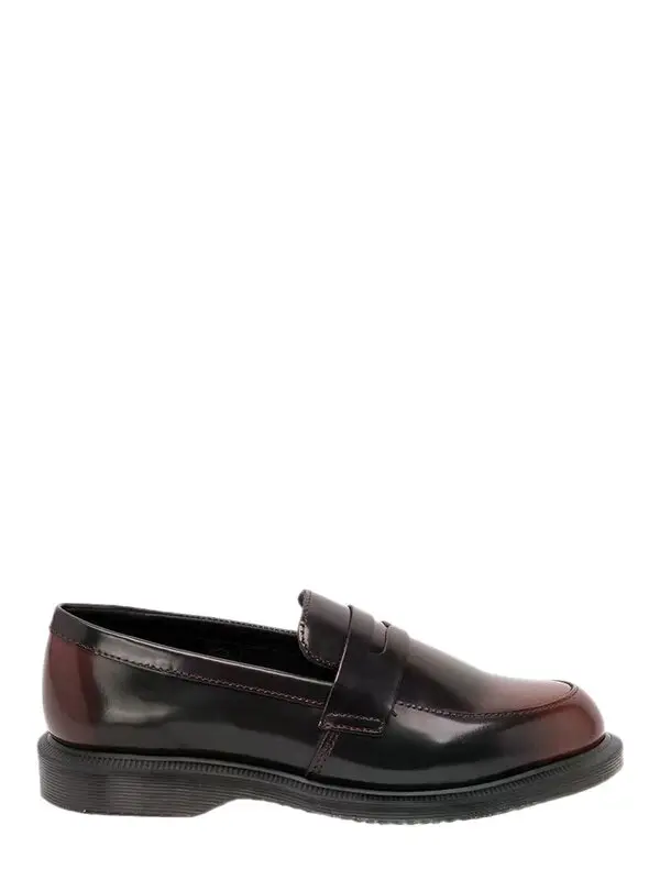 Dr. Martens Temaria Leather Loafers - Red