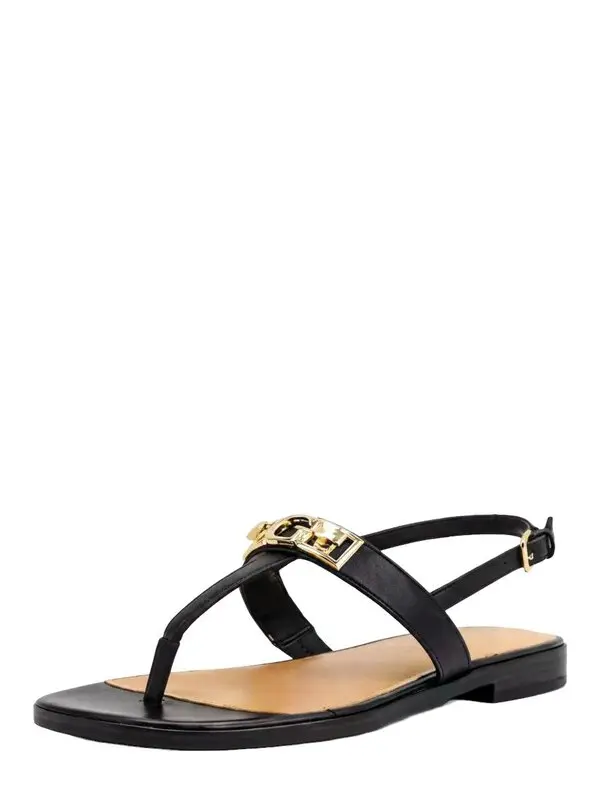 Guess Ramiry Leather Sandals - Black