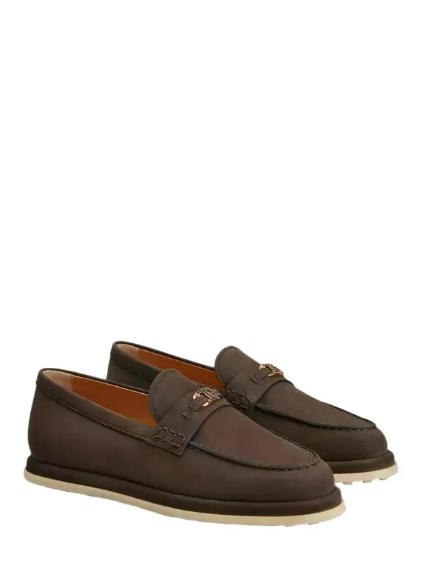 TOD'S Loafers In Nubuck - Brown