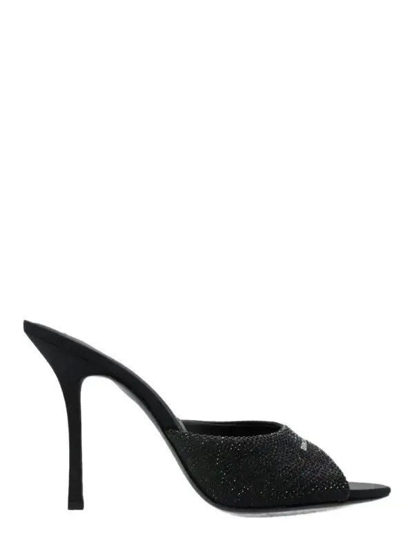 Alexander Wang Cher Crystal-embellished Sandals - Black