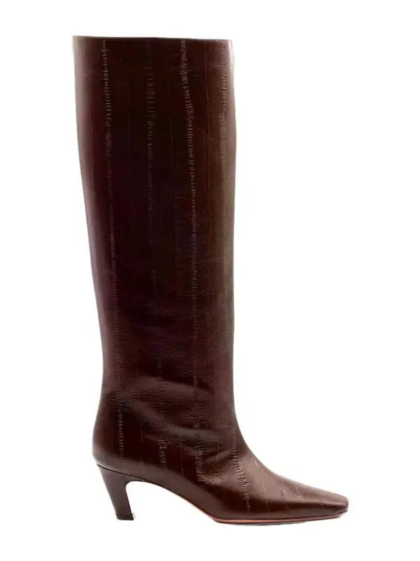 CASTAGNA Debby Tapered-toe Boots - Brown