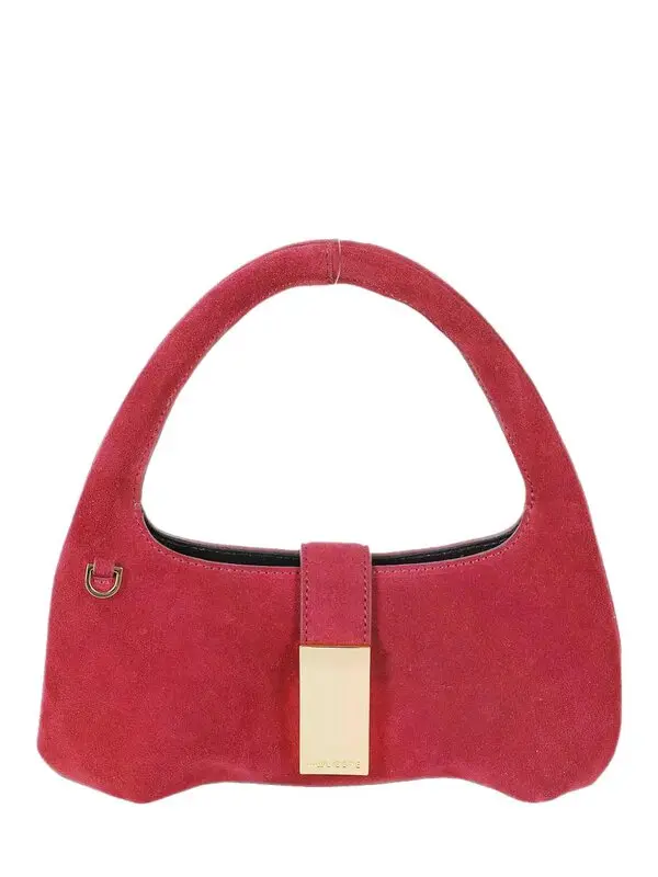 MOULIEBRE Suede Shoulder Bag - Red