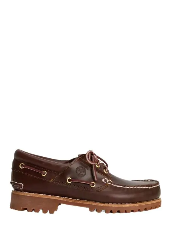 Timberland Sebago Ranger Waxy Lug-sole Boat Shoes - Red
