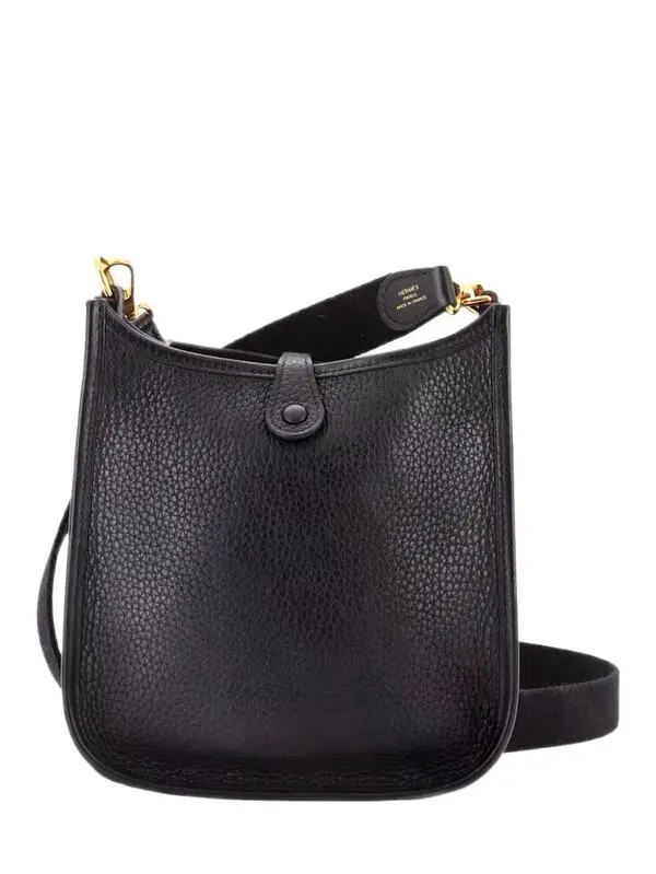 Hermès Evelyne Bag Gen Iii Clemence Tpm Crossbody Bag - Black