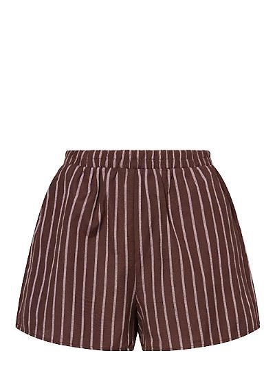4TH & RECKLESS Lara Striped Cotton-blend Shorts - Multi