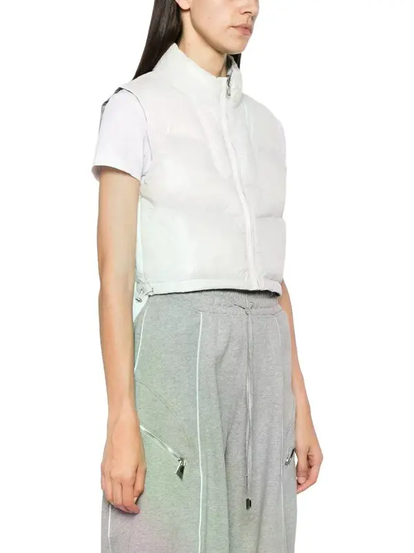 Patrizia Pepe Reversible Padded Vest - Grey