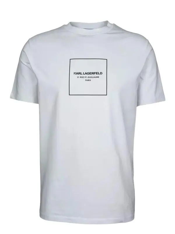 Karl Lagerfeld Logo-print T-shirt - White