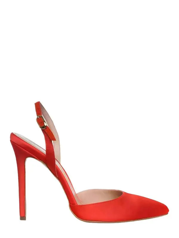 GINISSIMA Alice Slingback Pumps - Red