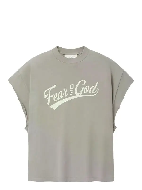Fear Of God Cut Off 90s T-shirt - Grey