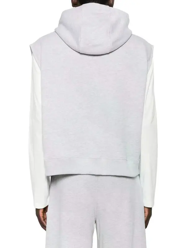 WOC Sleeveless Hoodie - Grey