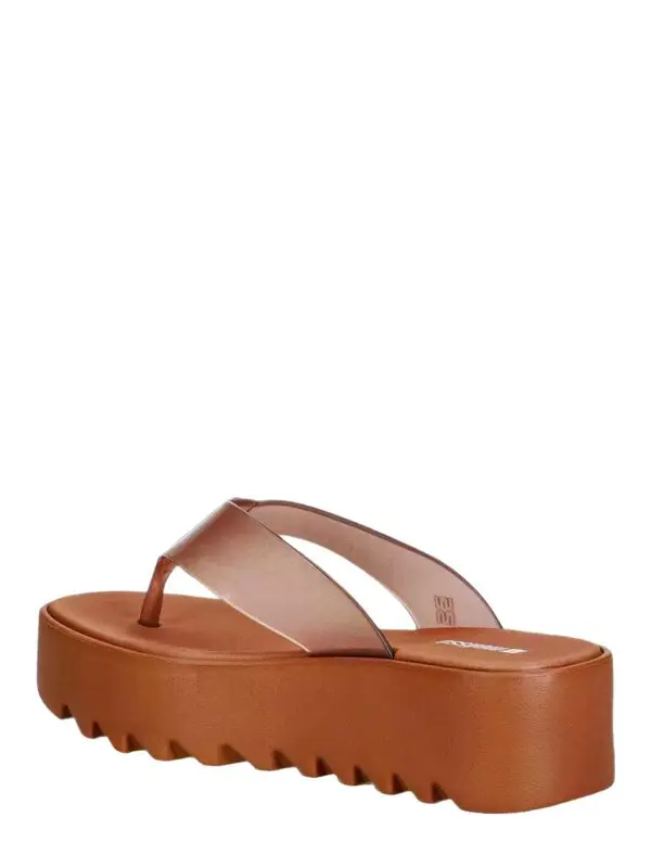 Melissa Platform Flip-flops - Brown