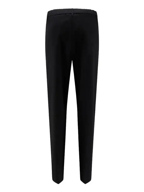 ALYSI Cigarette Trousers - Black