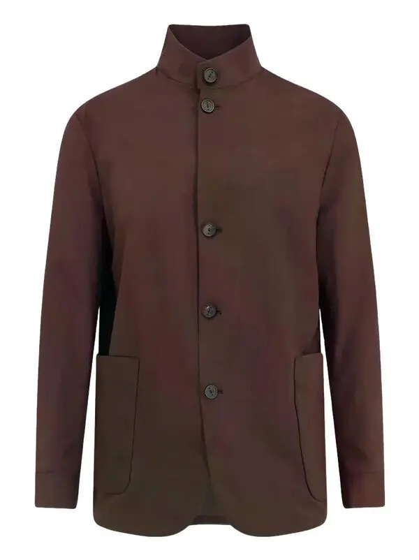 HEVO Caslvecchio High-neck Jacket - Brown
