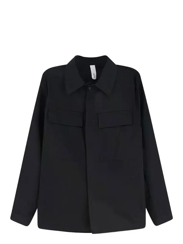 HEVO Specchiolla Patch-pocket Shirt - Black