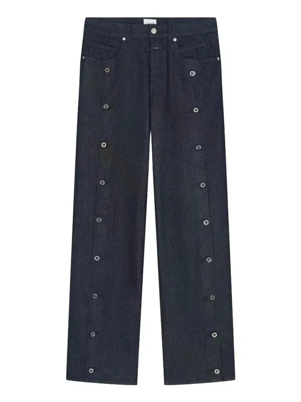 Closed Nikka Button-detailed Jeans - Blue