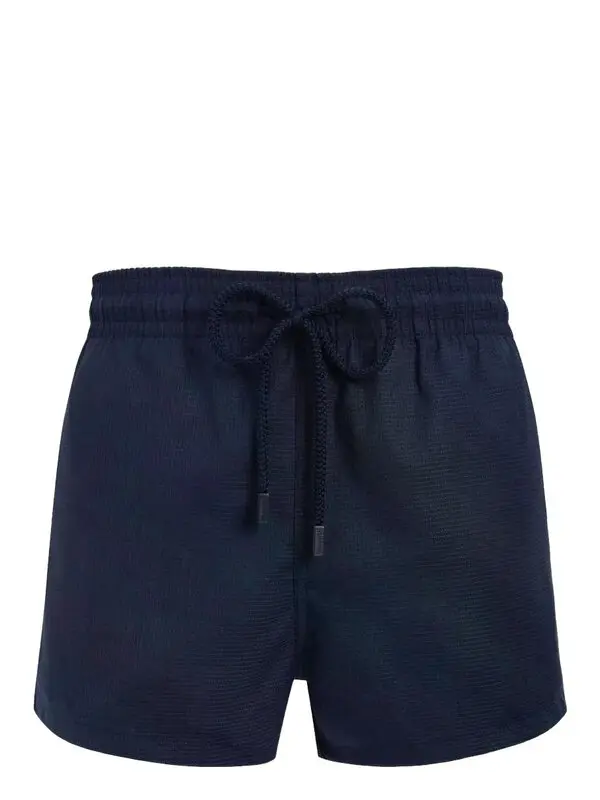 Vilebrequin Drawstring-waist Swim Shorts - Blue