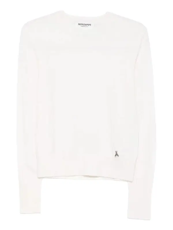Patrizia Pepe Cashmere Sweater - Neutrals