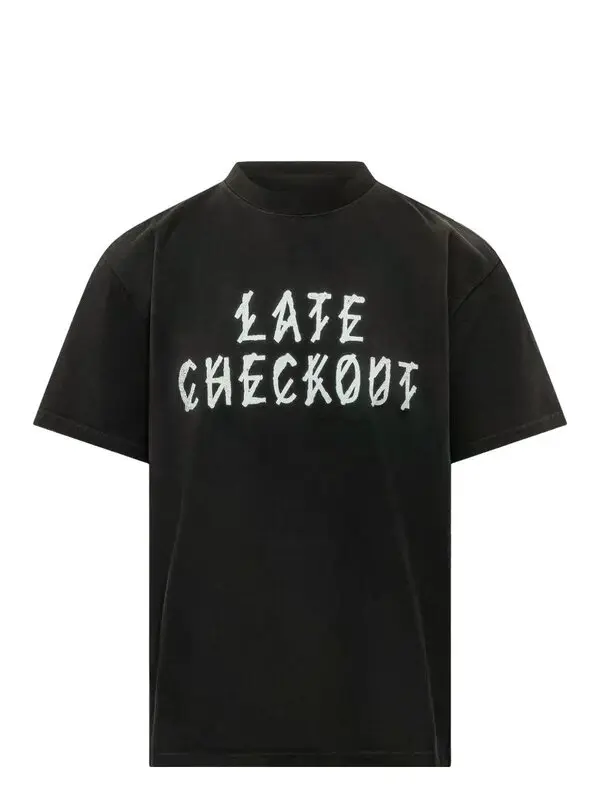 44 LABEL GROUP Graphic-print T-shirt - Black