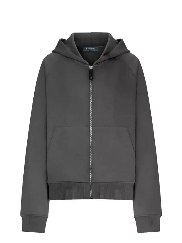 Max Mara Zip-up Hoodie - Grey