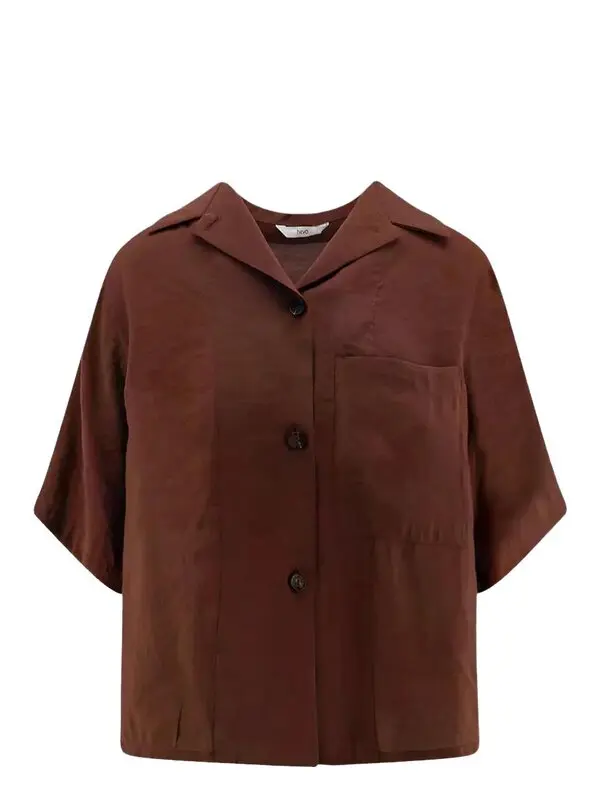 HEVO Short-sleeve Shirt - Brown