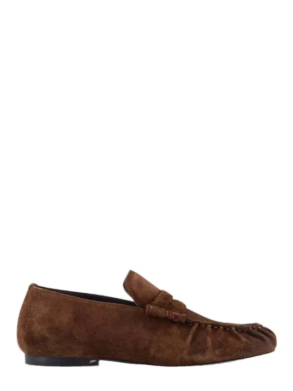 ALOHAS Aven Square-toe Loafers - Brown