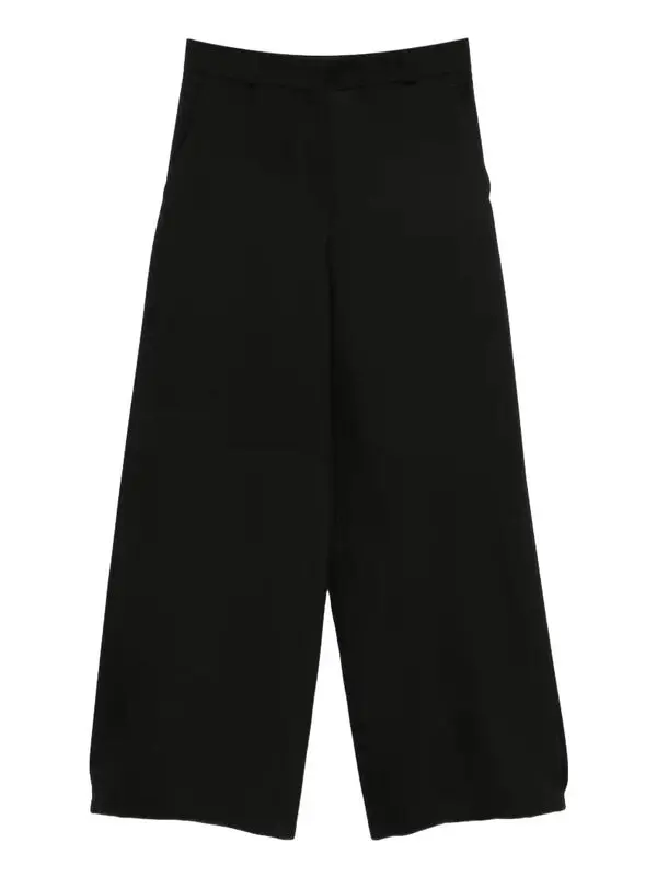 Giorgio Armani Wide-leg Palazzo Pants - Black