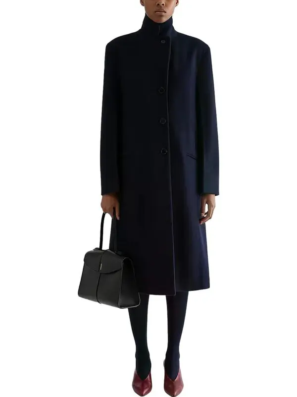 JIL SANDER Long-sleeved Coat - Blue