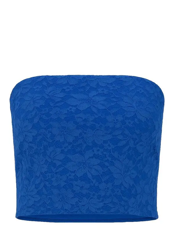 CONQUISTA Lace Bandeau - Blue