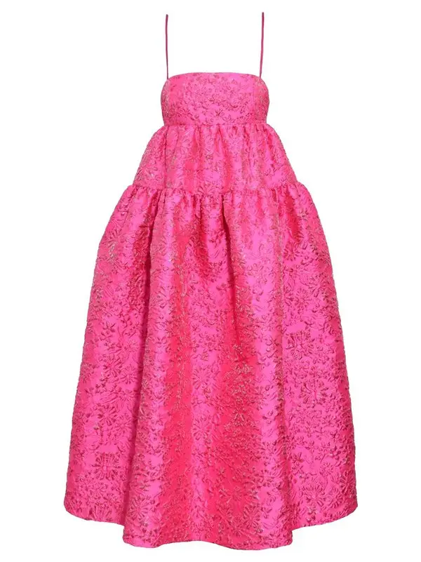 KAROLINA OZOLINSIUTE Ayla Bold Backless Dress - Pink