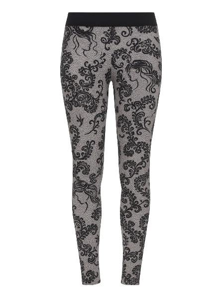 CONQUISTA Lace Leggings - Black