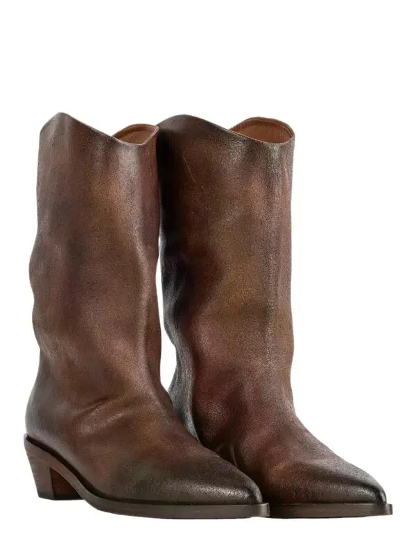 Marsèll Stuzzichello Pointed-toe Boots - Brown