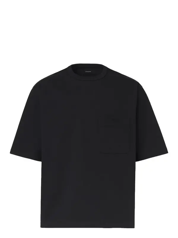 LEMAIRE Cotton Jersey T-shirt - Black