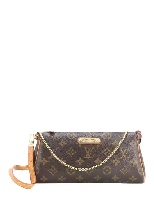 LOUIS VUITTON Monogram Canvas Eva Handbag - Brown