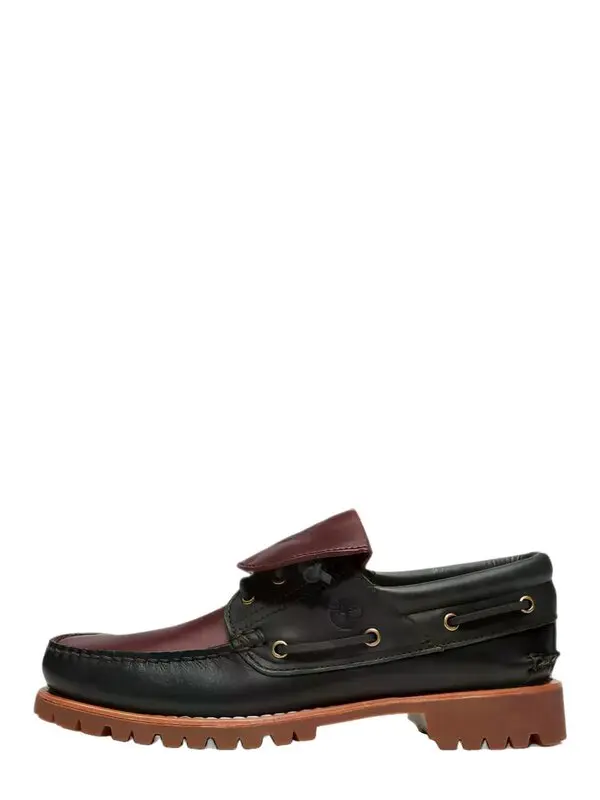Timberland Authentic 3-eye Lug Boat Shoes - Black