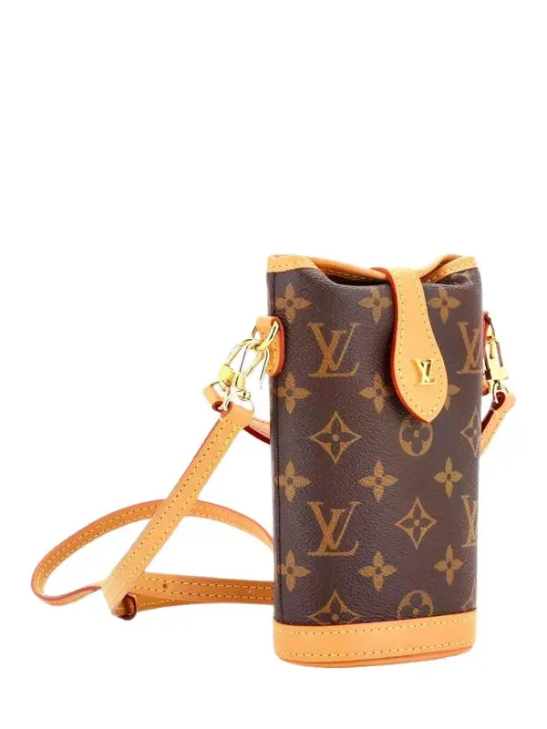 LOUIS VUITTON Fold Me Pouch Monogram Canvas Crossbody Bag - Brown
