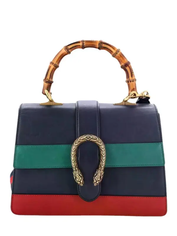 Gucci Dionysus Bamboo Top Handle Bag - Blue