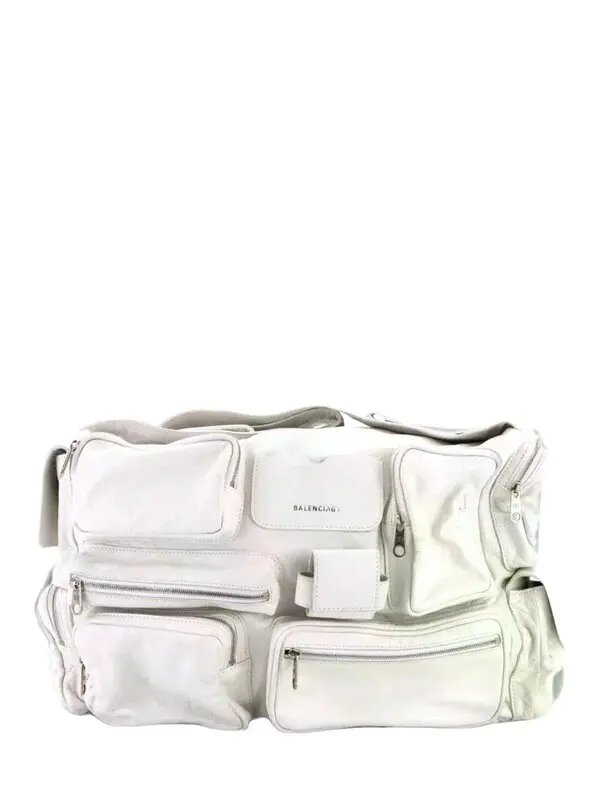 Balenciaga Superbusy Shoulder Bag - White