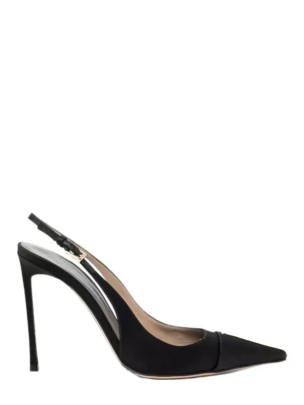 TOM FORD Crystal-embellished Slingback Pumps - Black