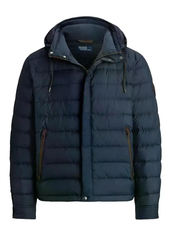 Polo Ralph Lauren Quilted Hooded Jacket - Blue