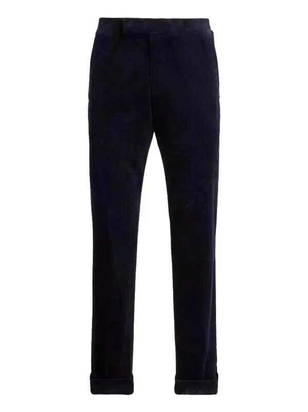 Polo Ralph Lauren Stretch-corduroy Tailored Trousers - Blue
