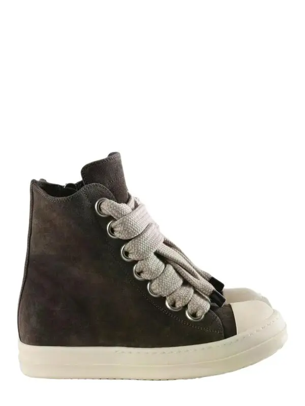 Rick Owens Jumbolace High-top Jumbo-lace Sneakers - Brown