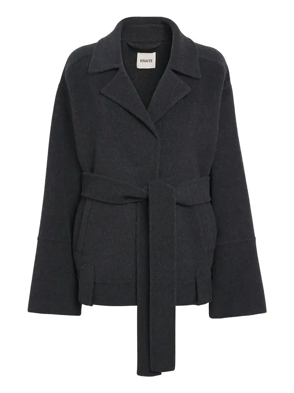 Khaite Wool Alder Jacket - Grey
