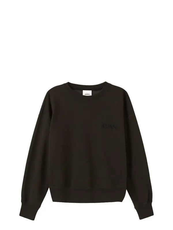 Isabel Marant Étoile Embroidered Logo Sweatshirt - Black