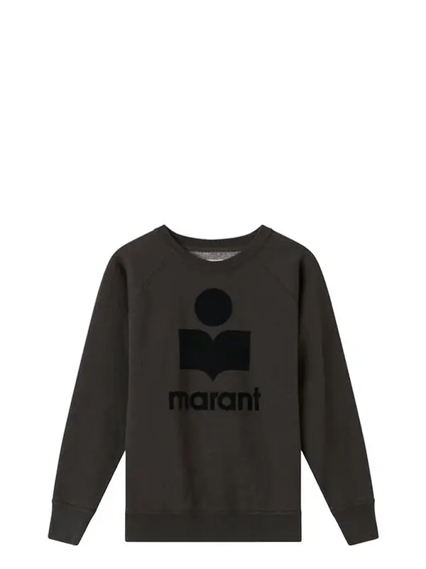 ETOILE Milly Cotton-blend Sweatshirt - Black