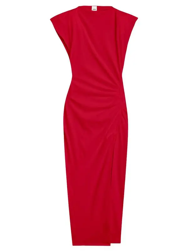 Isabel Marant Étoile Nadela Cotton Jersey Dress - Red