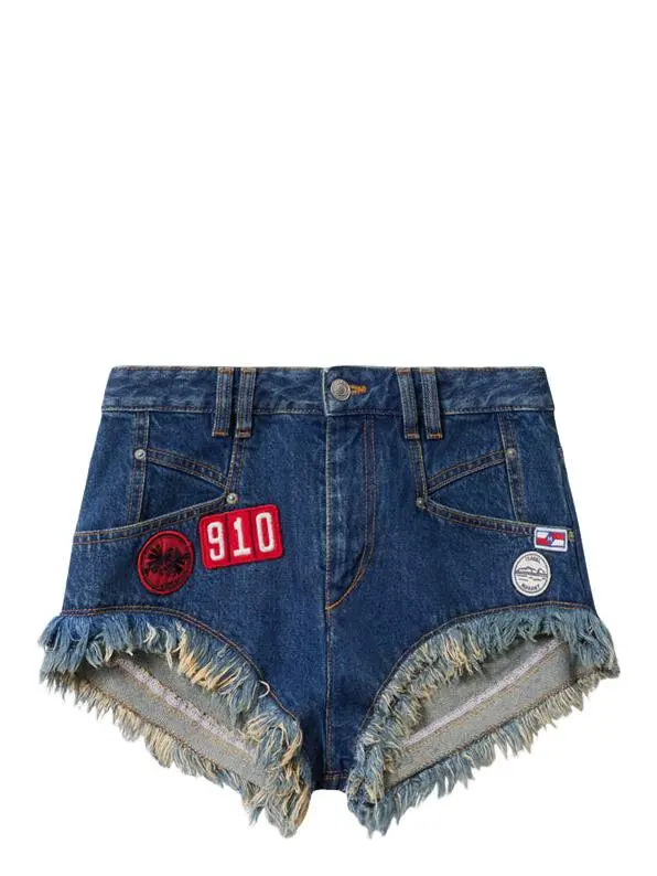 Isabel Marant Étoile Eneidala Shorts - Blue